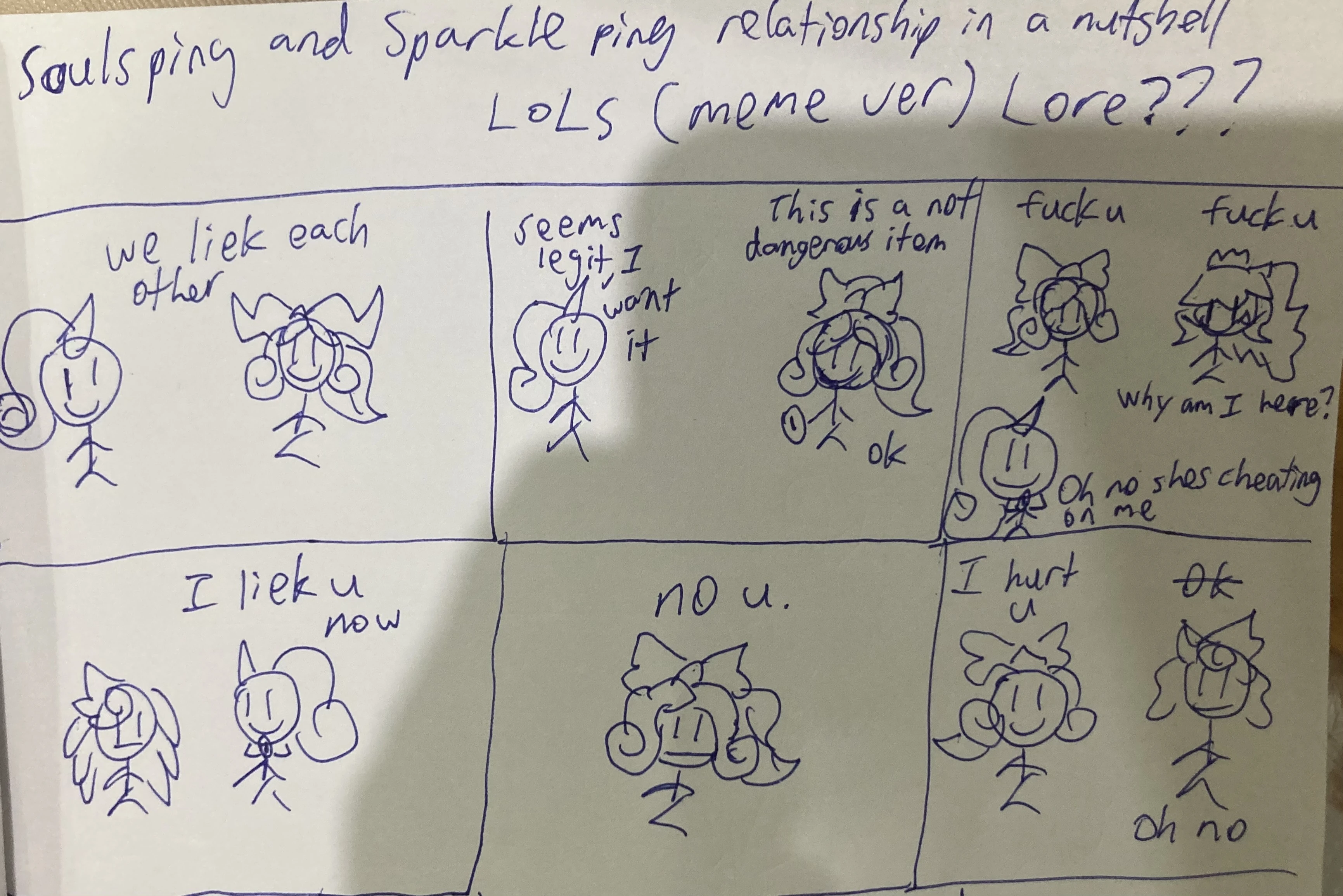 Sparkle ping and souls ping relationship story in a nutshell (lore ...