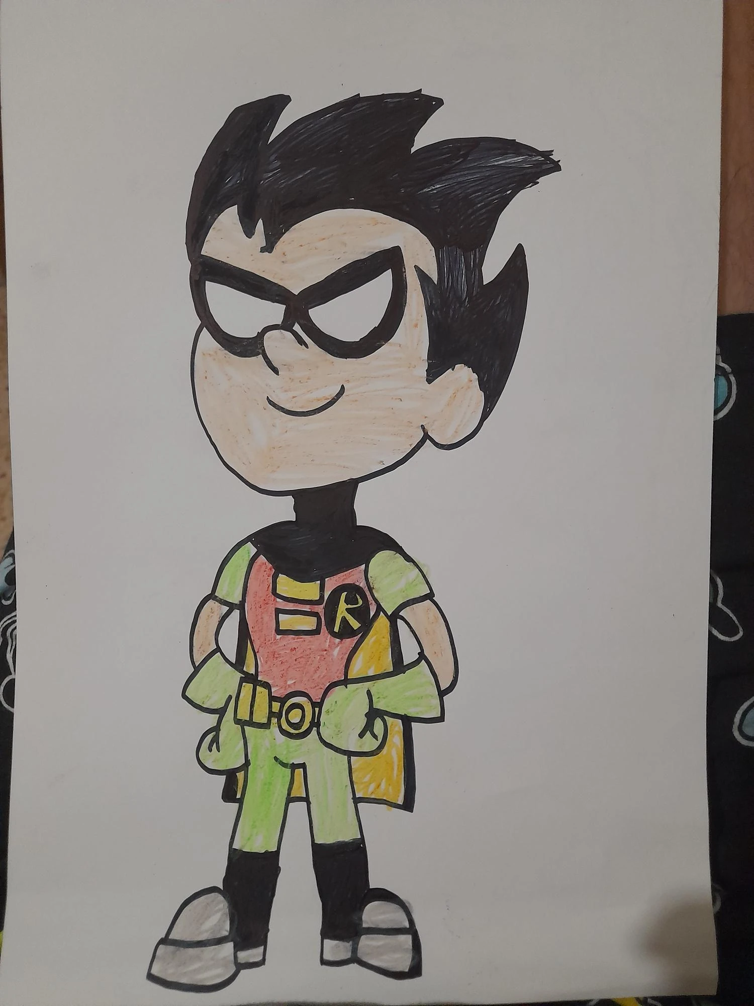 My drawing of Robin | Fandom