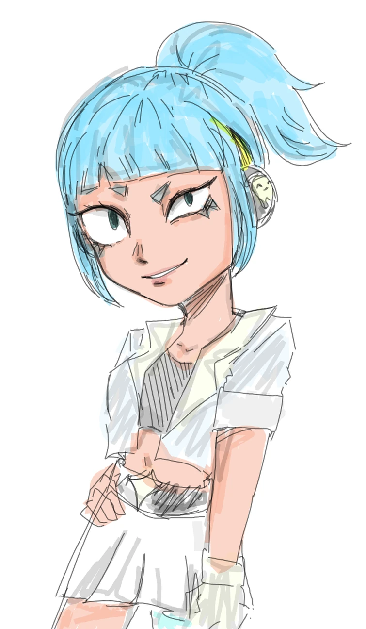 quick Janet sketch | Fandom