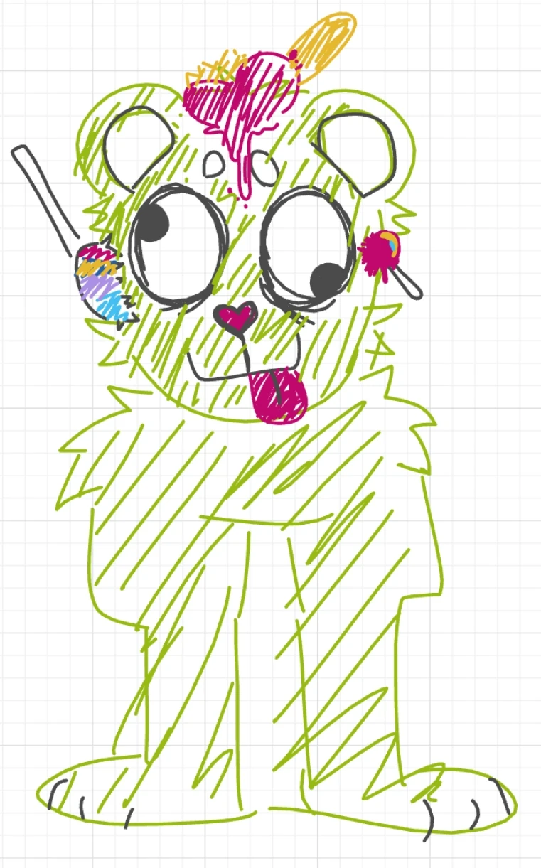 nutty but i just gave up on his torso part | Fandom