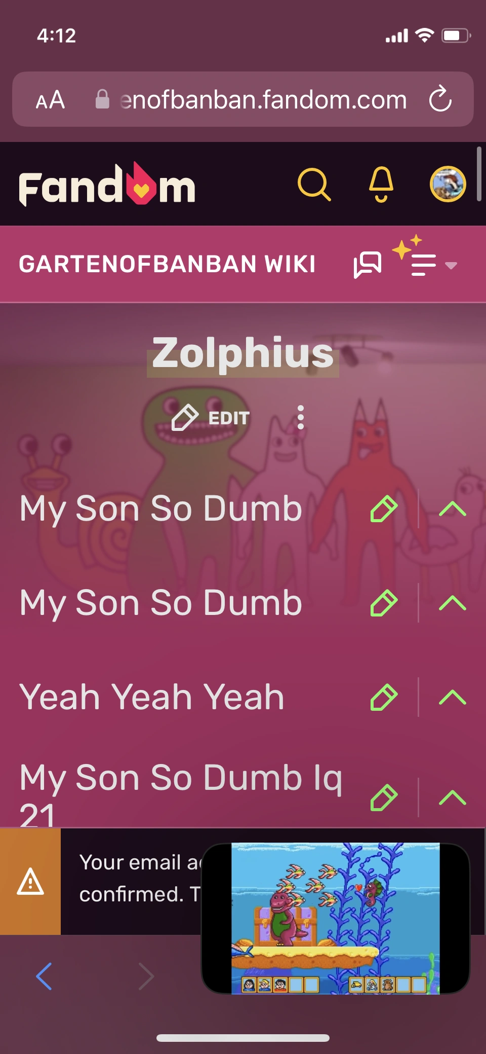 DAMN IT ZOLPHIUS GOT VANDALIZED | Fandom