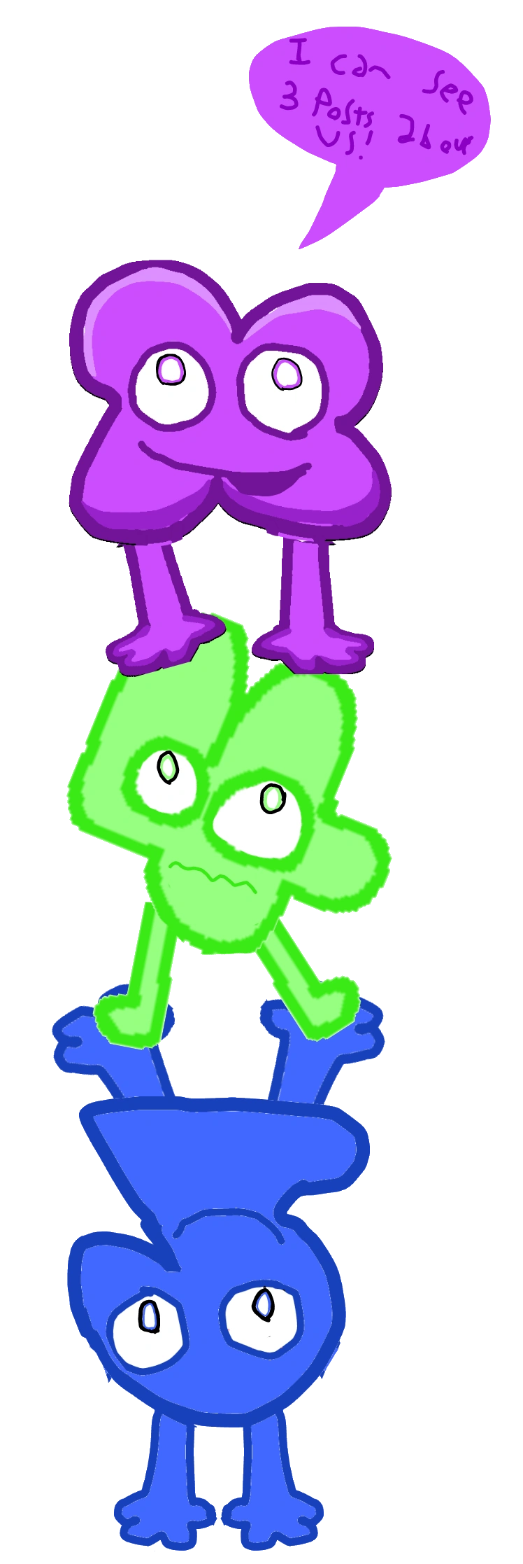 The choice is yours on what Xurple sees (my joke Ocs stacked) | Fandom