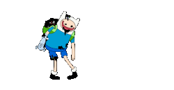 finn after successfully ripping his metal arm and turning it into a ...