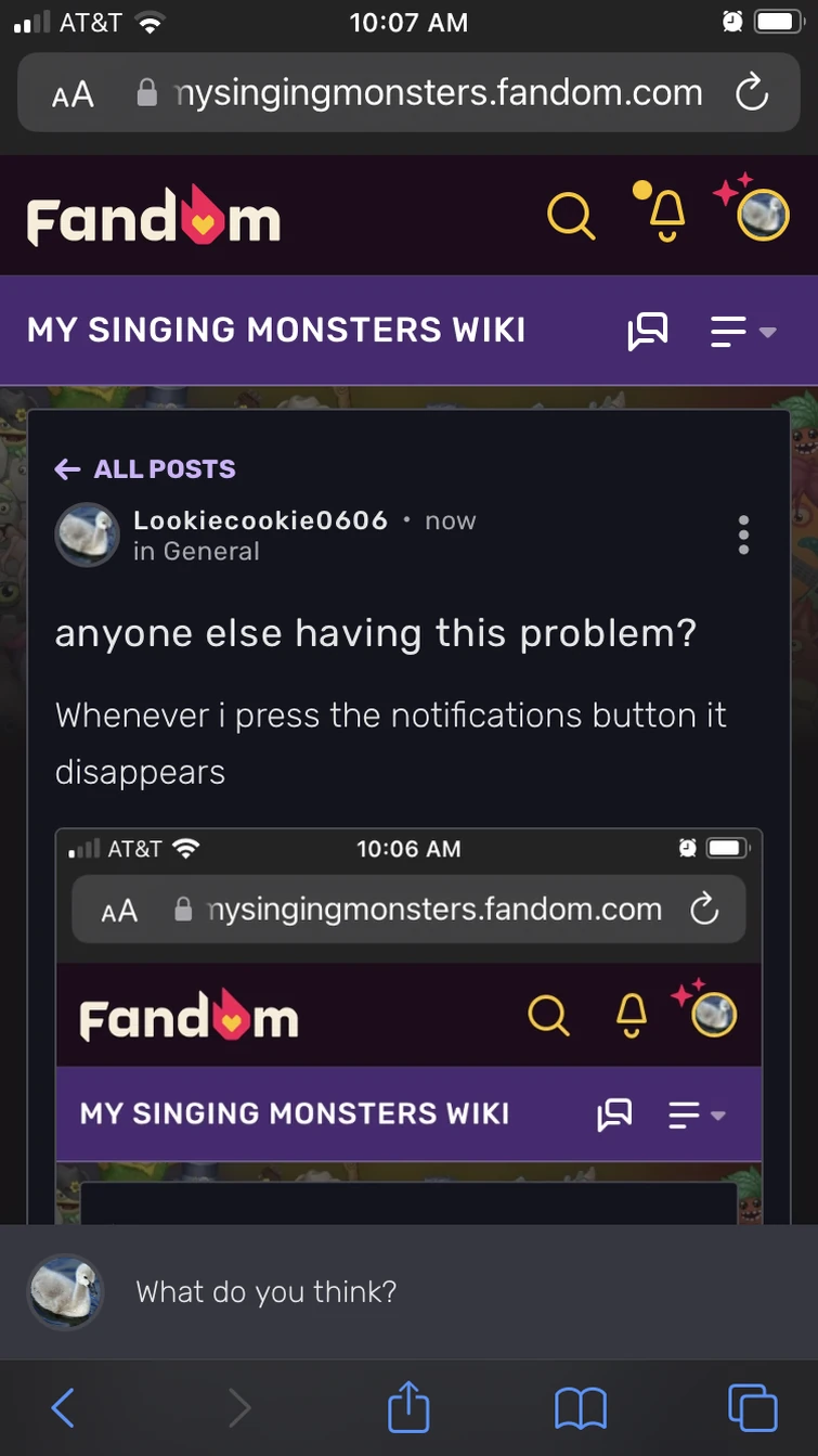 anyone else having this problem? | Fandom