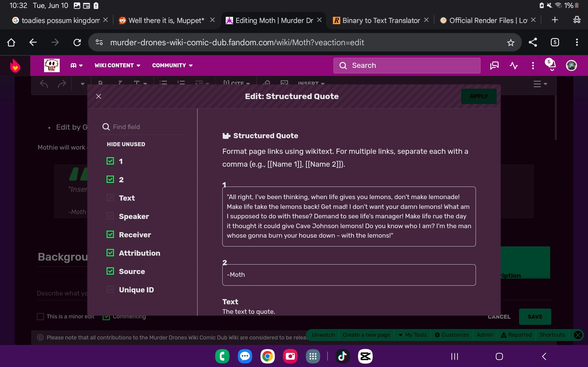 Why won't it work?? | Fandom
