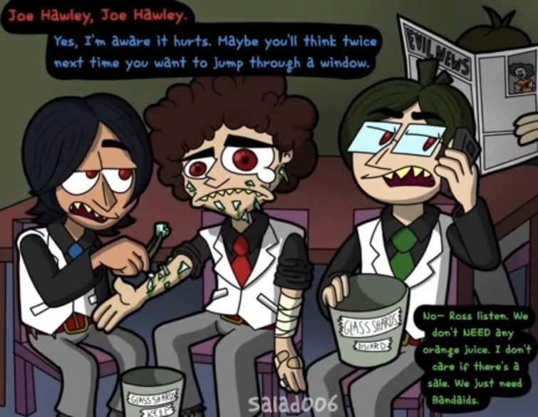 Oh no.. I’m addicted to Tally Hall vs Evil Hall 😭😭 I have the first 6 ...