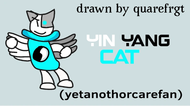 Quarefrgt/Quaaaaare Drawing P.F.P. Gang Characters #1: Yin Yang Cat ...