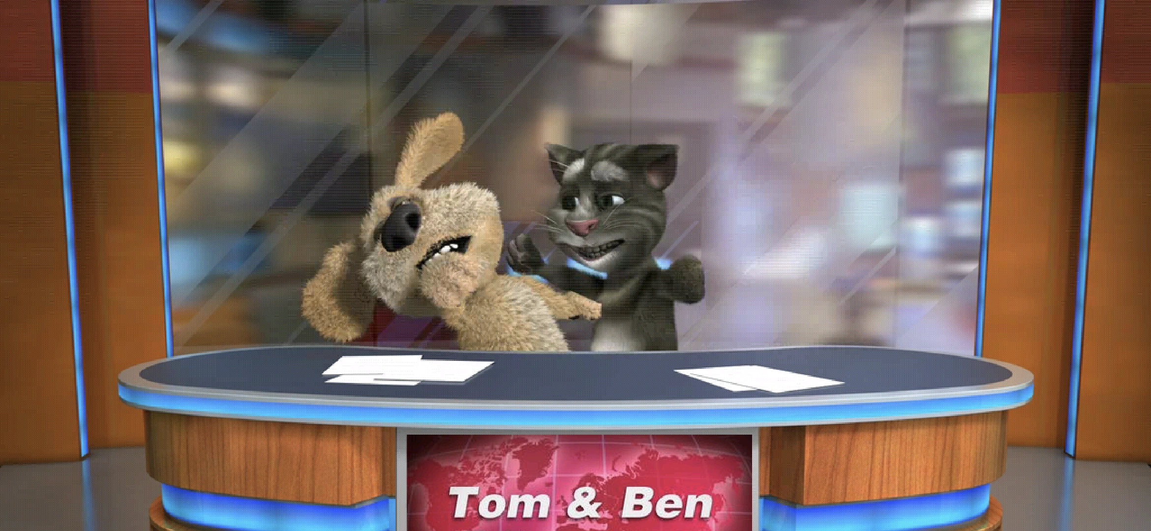 Nanaping and Trueping if they started to make news : | Fandom