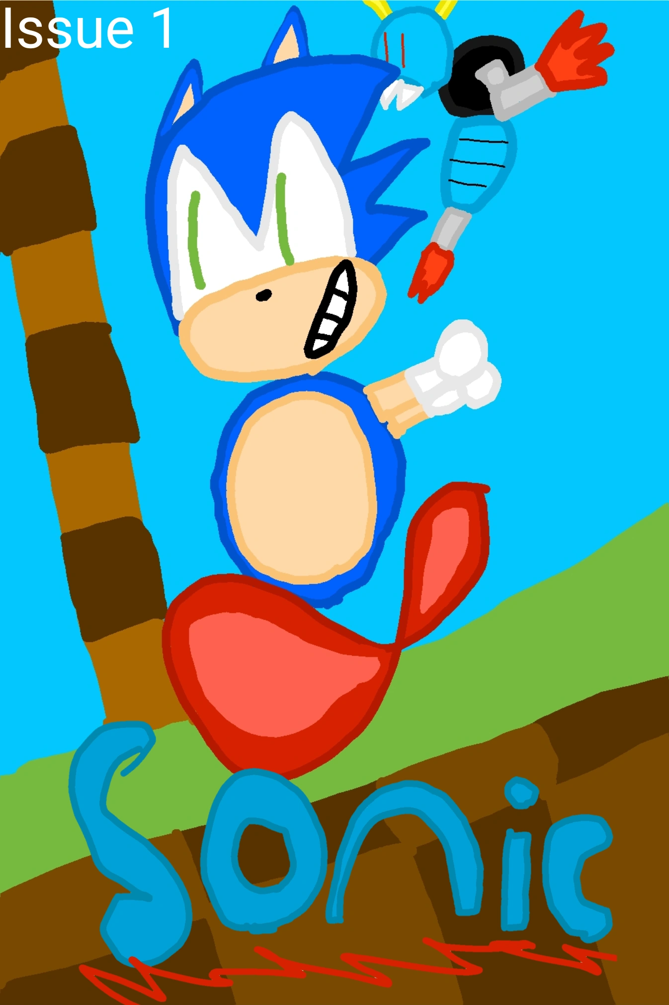 Issue 1 of My Sonic Comic :D (Pages in the Comments) | Fandom