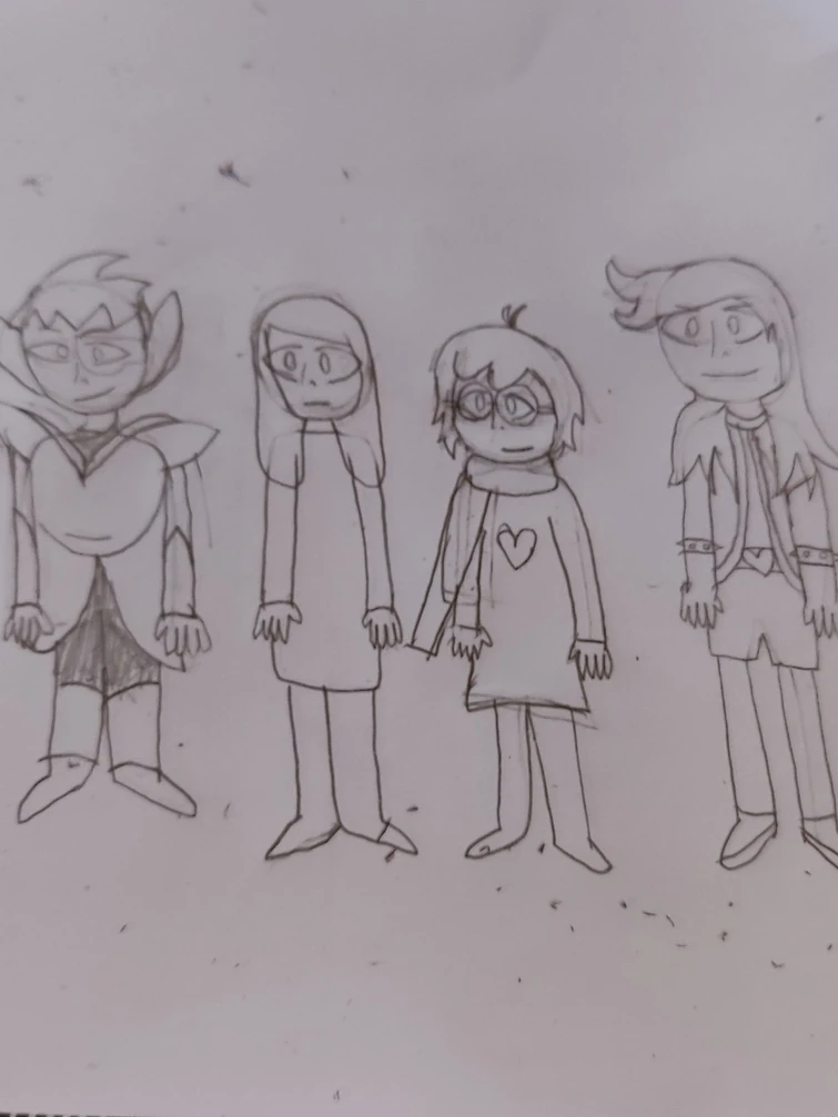 Deltarune characters as humans! | Fandom