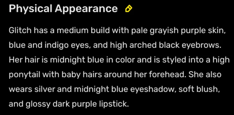 Glitch page | Fandom