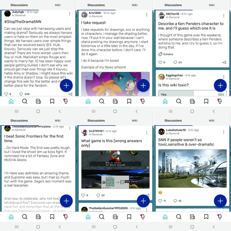 You ask, "Why so much drama?". I ask, "Why no examples?". | Fandom