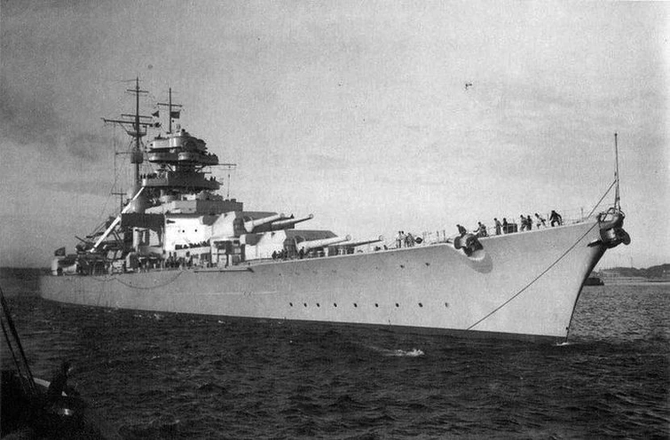 Beautiful Picture of Bismark, Photo Either Taken in '40 or '41. | Fandom