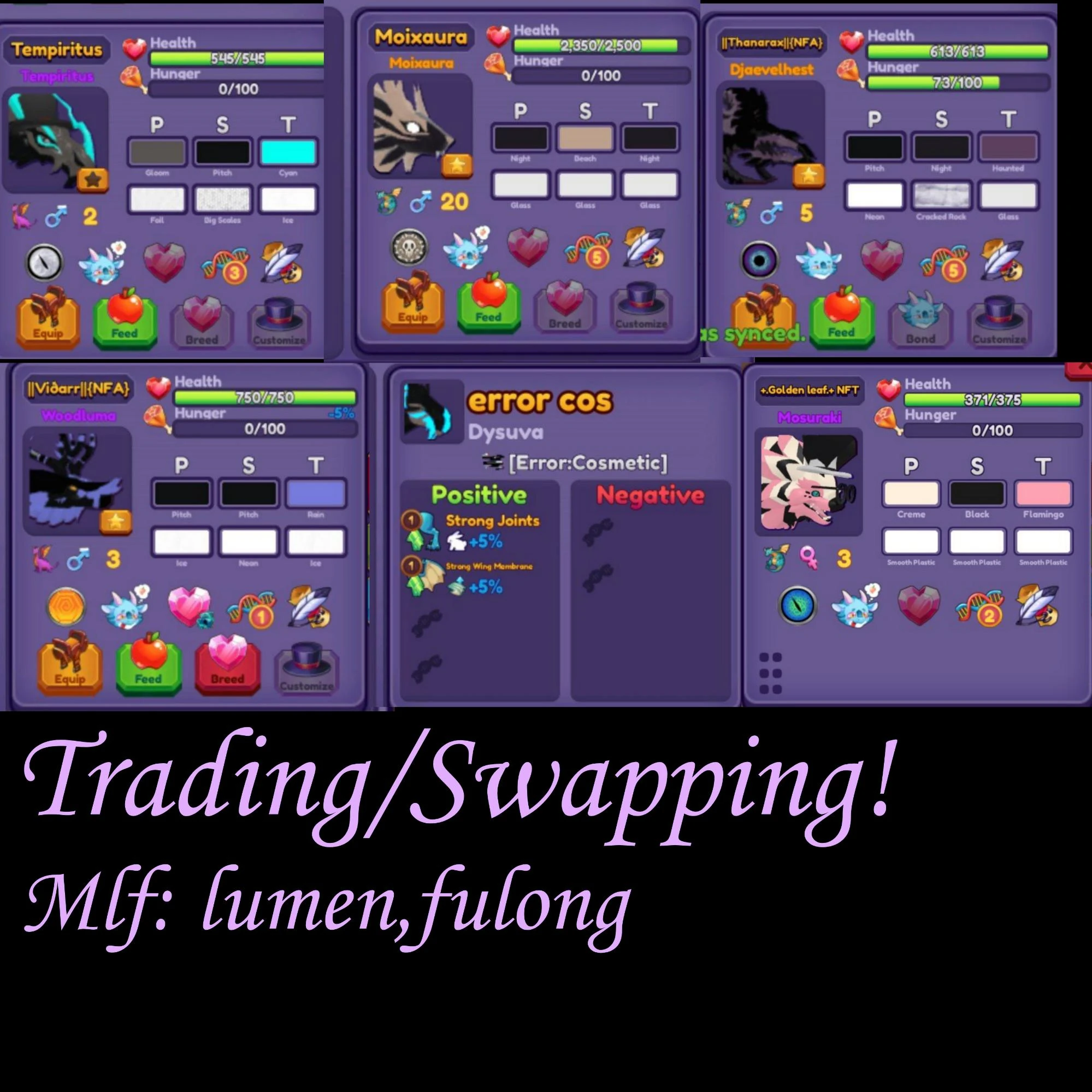 Trading/Swapping | Fandom