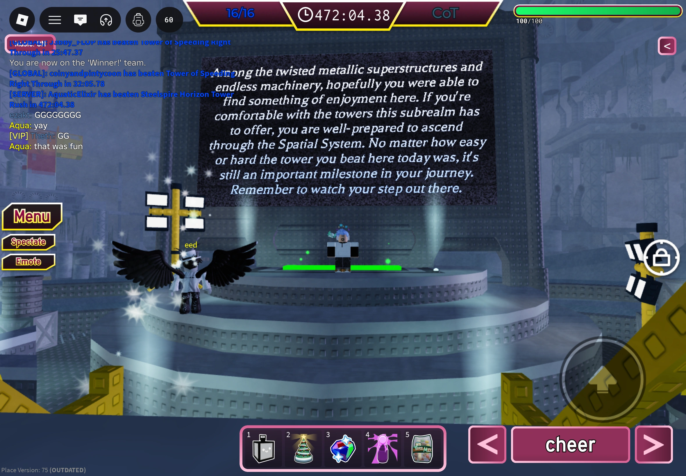 steelspire horizon tower rush | Fandom