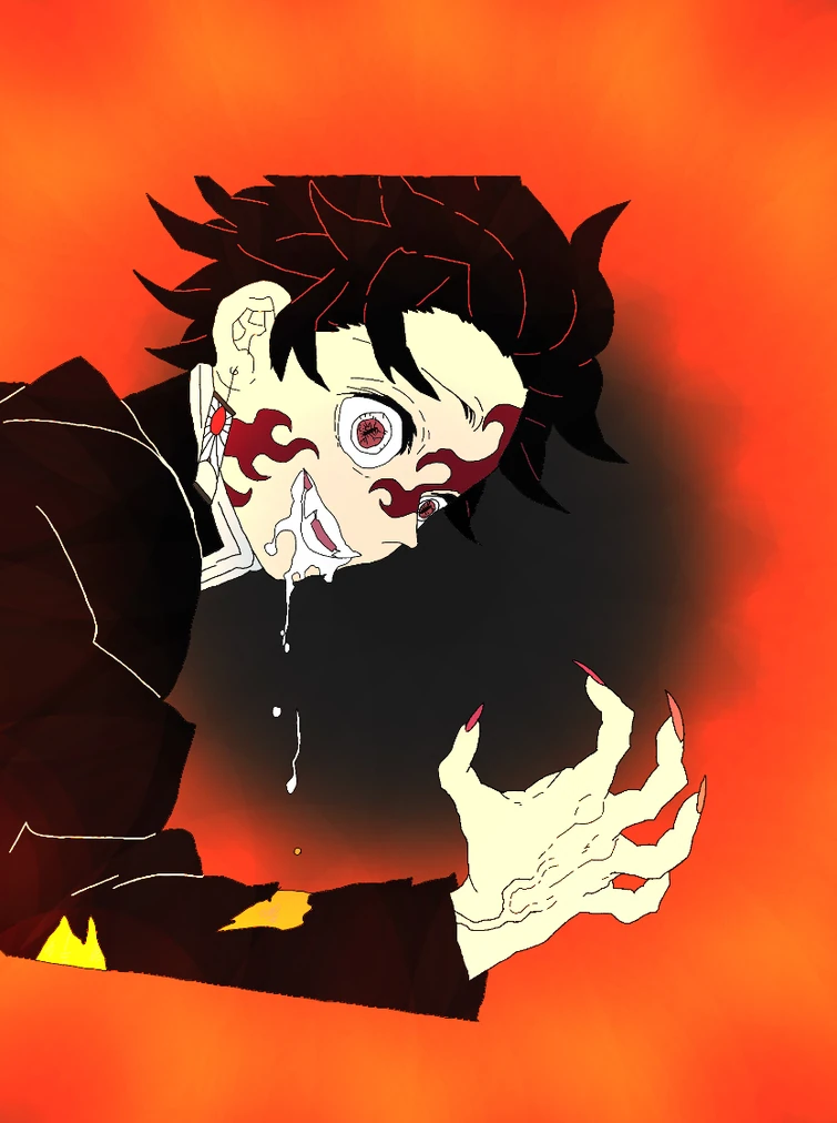 I drew demon king tanjiro | Fandom