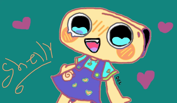 here is my shelly drawing | Fandom