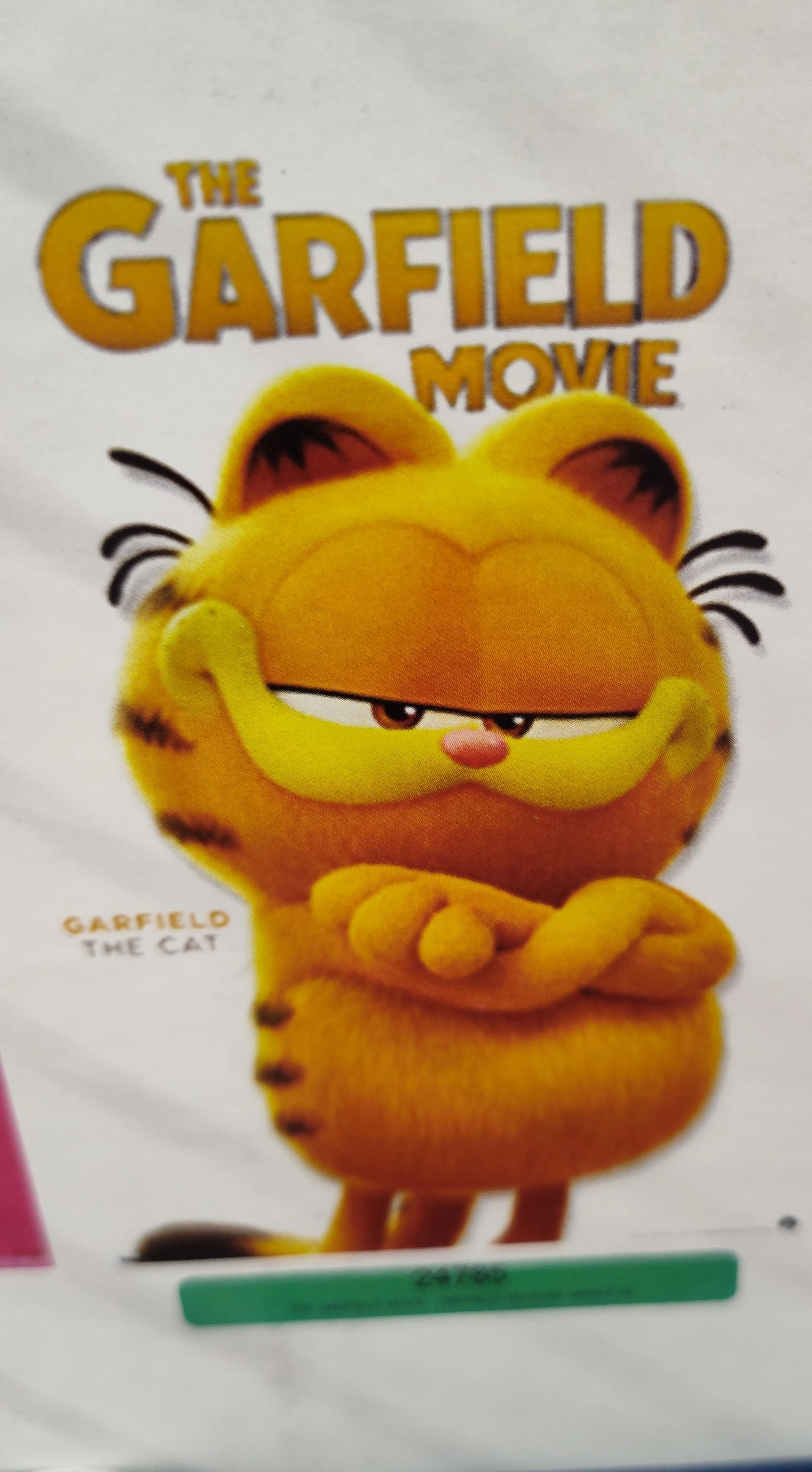 this Garfield poster reminds me of that one picture of Ariel in Witches ...