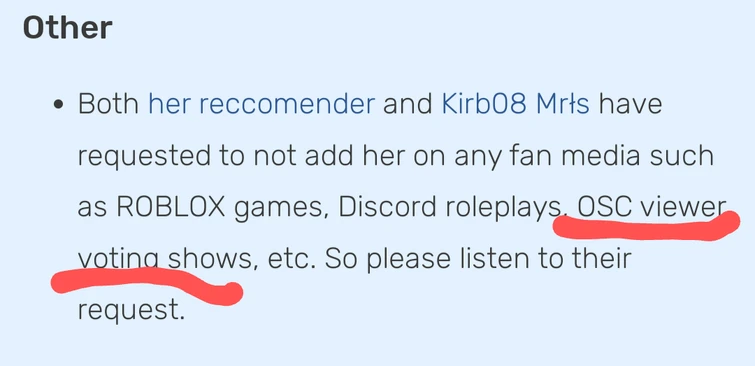 some important request | Fandom