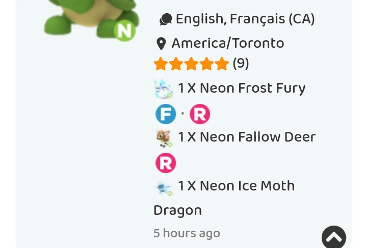 Heyoo, are any of these offers good for my neon turtle? | Fandom