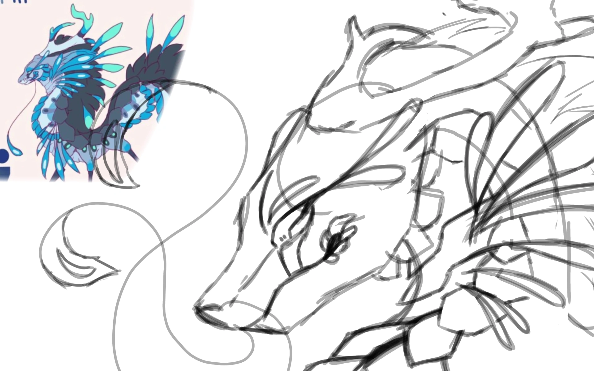 WIP drawing of a ura 👍 | Fandom