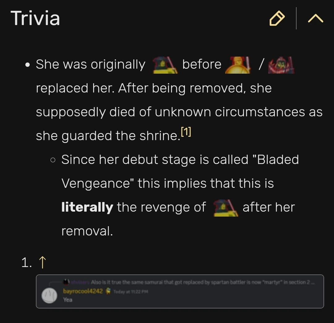 But if Martyr is Sai/Katana Battler then who is Stagger Battler | Fandom