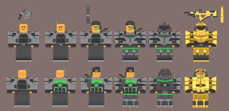 Gladiator and Commando redesigns | Fandom