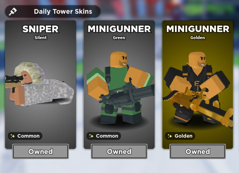 If you want Golden Minigunner you can get him now | Fandom
