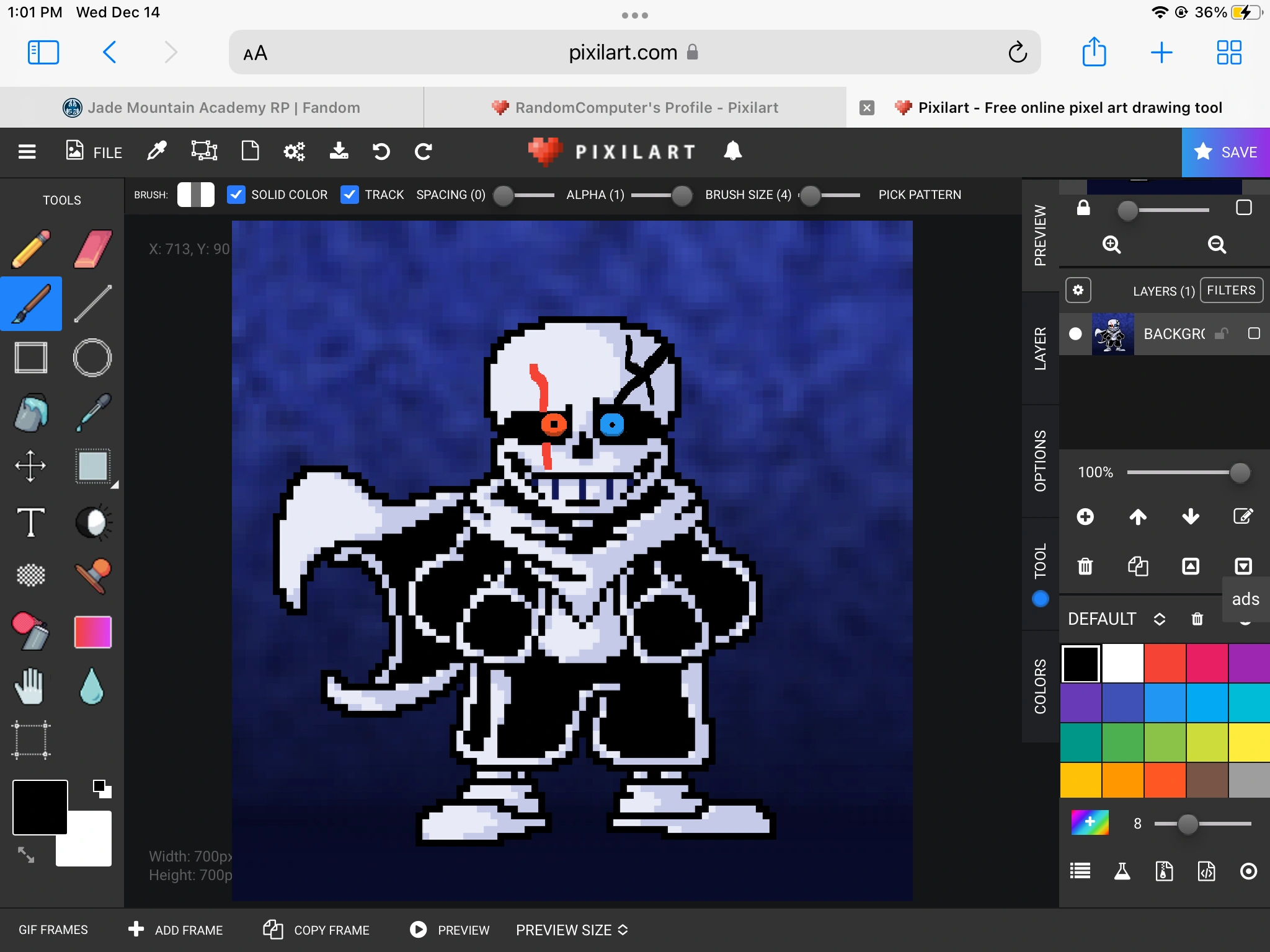 My own version of sans | Fandom