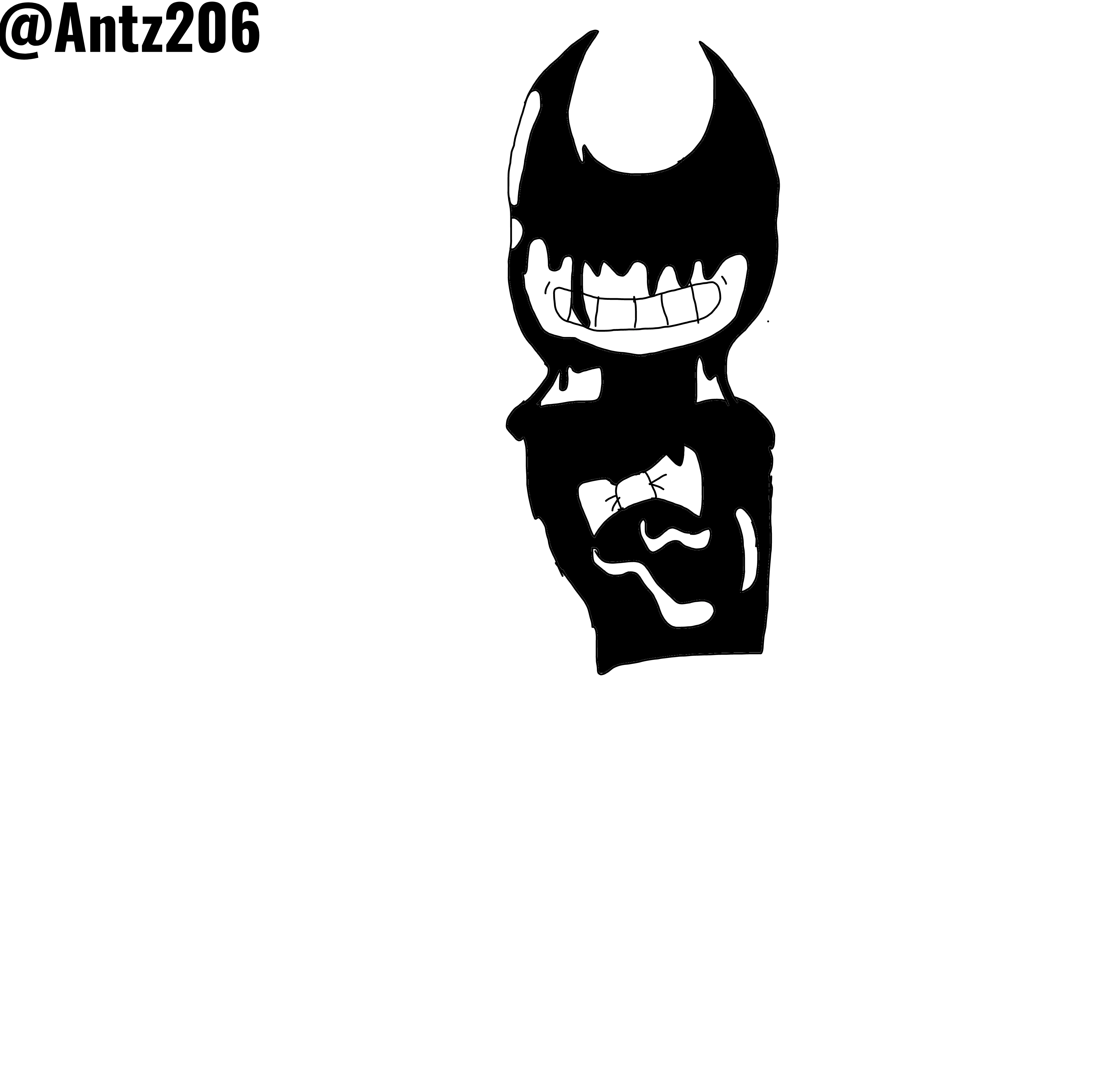 A Random doddle of Alpha Bendy | Fandom