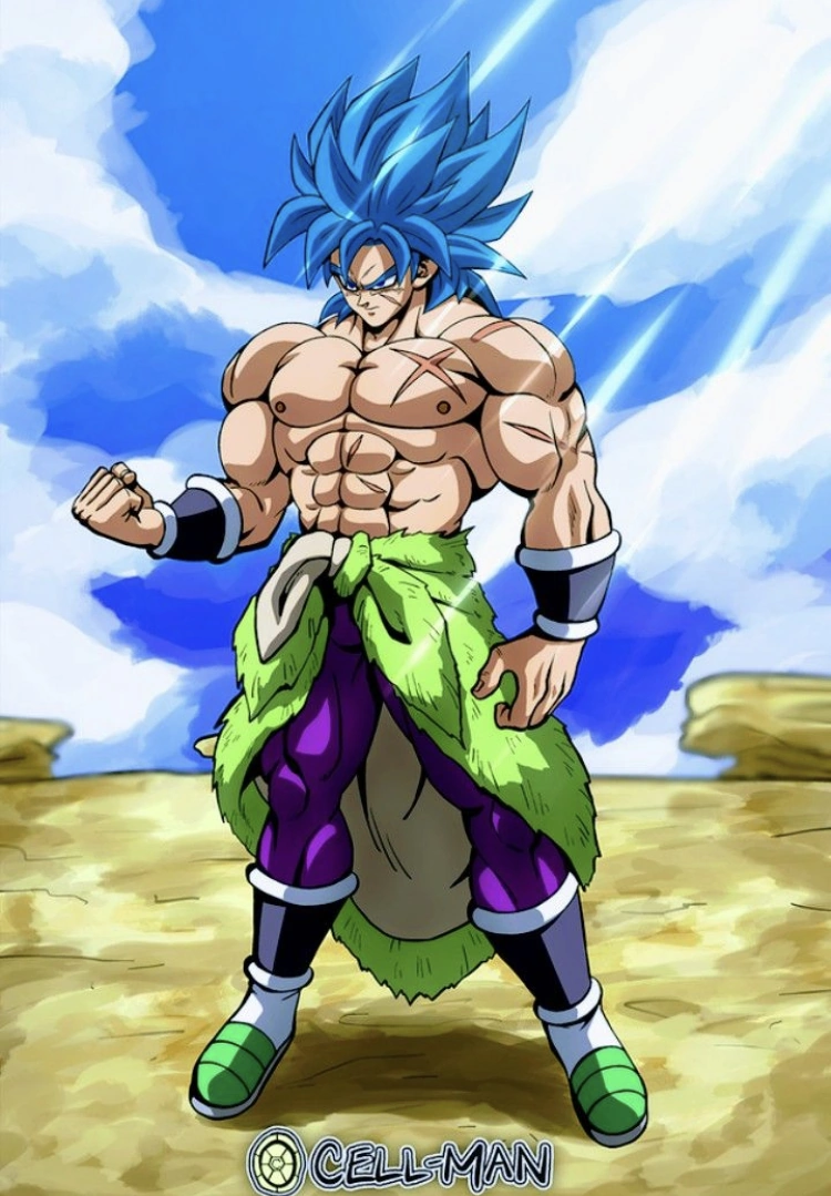 SSBE Broly Art By CELL MAN | Fandom