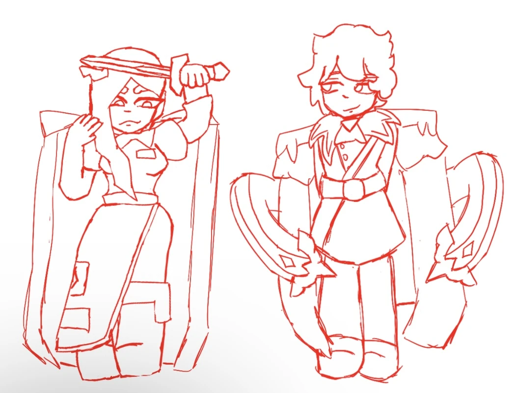 Sketch while the game is down | Fandom