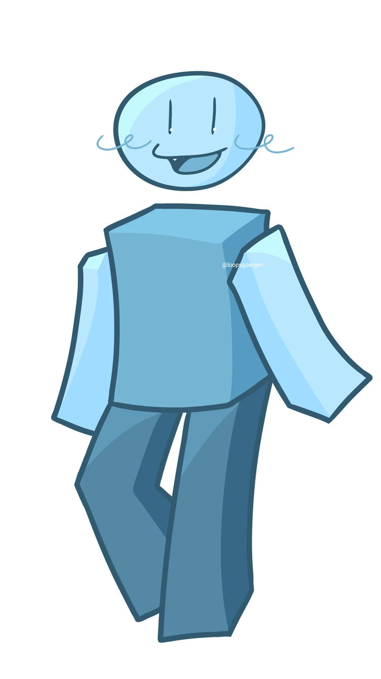 Here are some bloxy drawings I did | Fandom