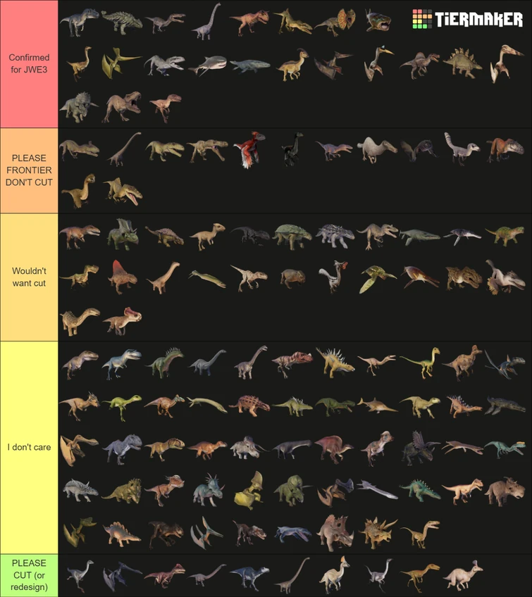 My JWE3 Tierlist | Fandom