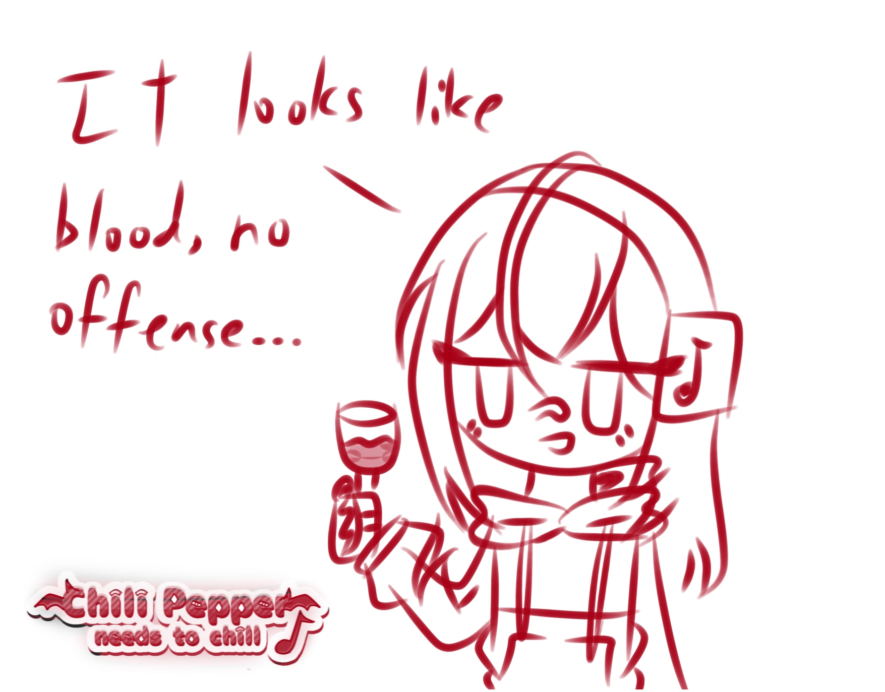 Giving my oc a drink bc I never did | Fandom