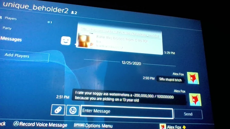 weird ps4 messages | Fandom