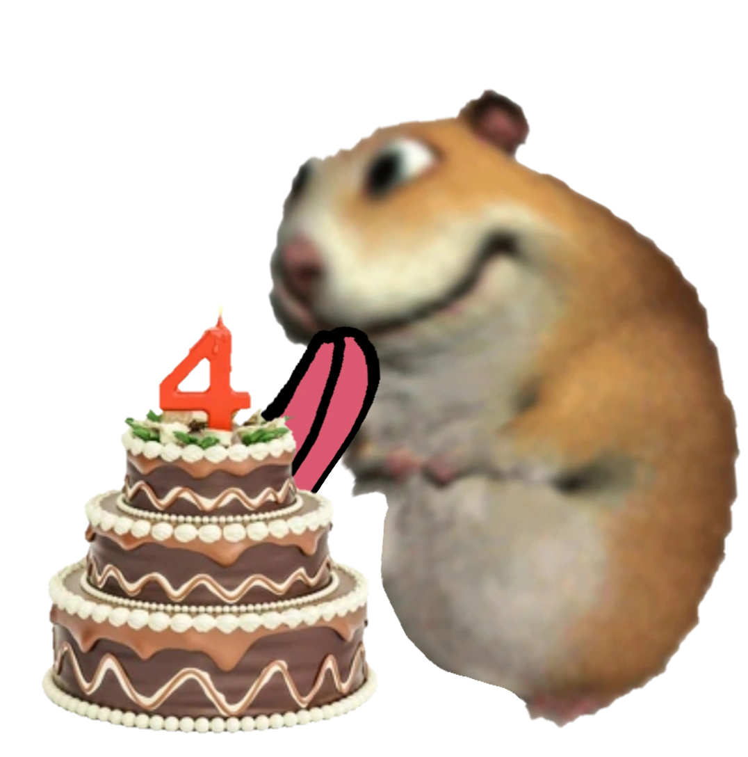 There's a chomik licking your birthday cake | Fandom