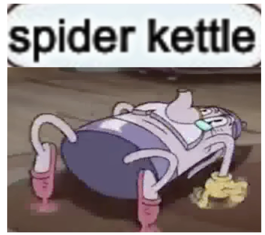 spider kettle | Fandom