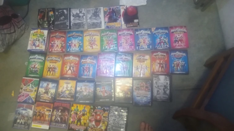 My Entire Tokusatsu DVD/Blu-ray Collection (Power Rangers Super Sentai ...