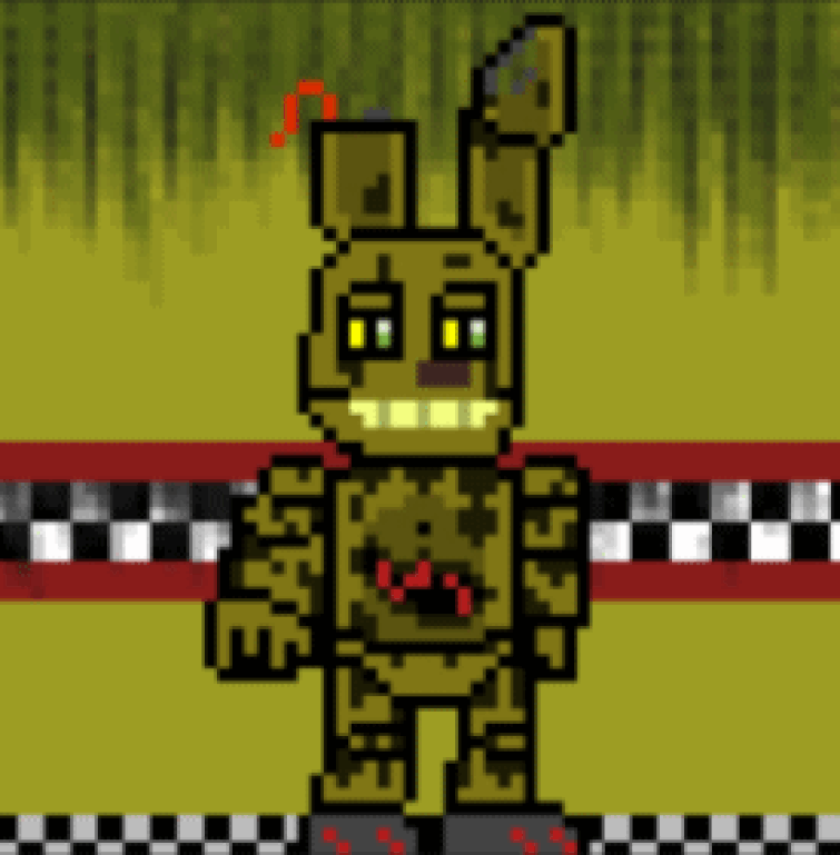 Pixel Springtrap | Fandom