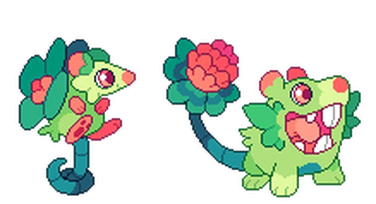Pixelated Clovrat and Vermeadow | Fandom