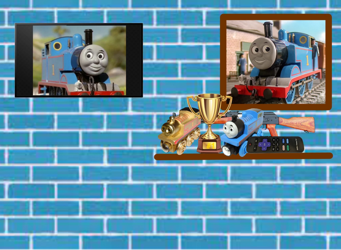 The inside of Thomas shed | Fandom