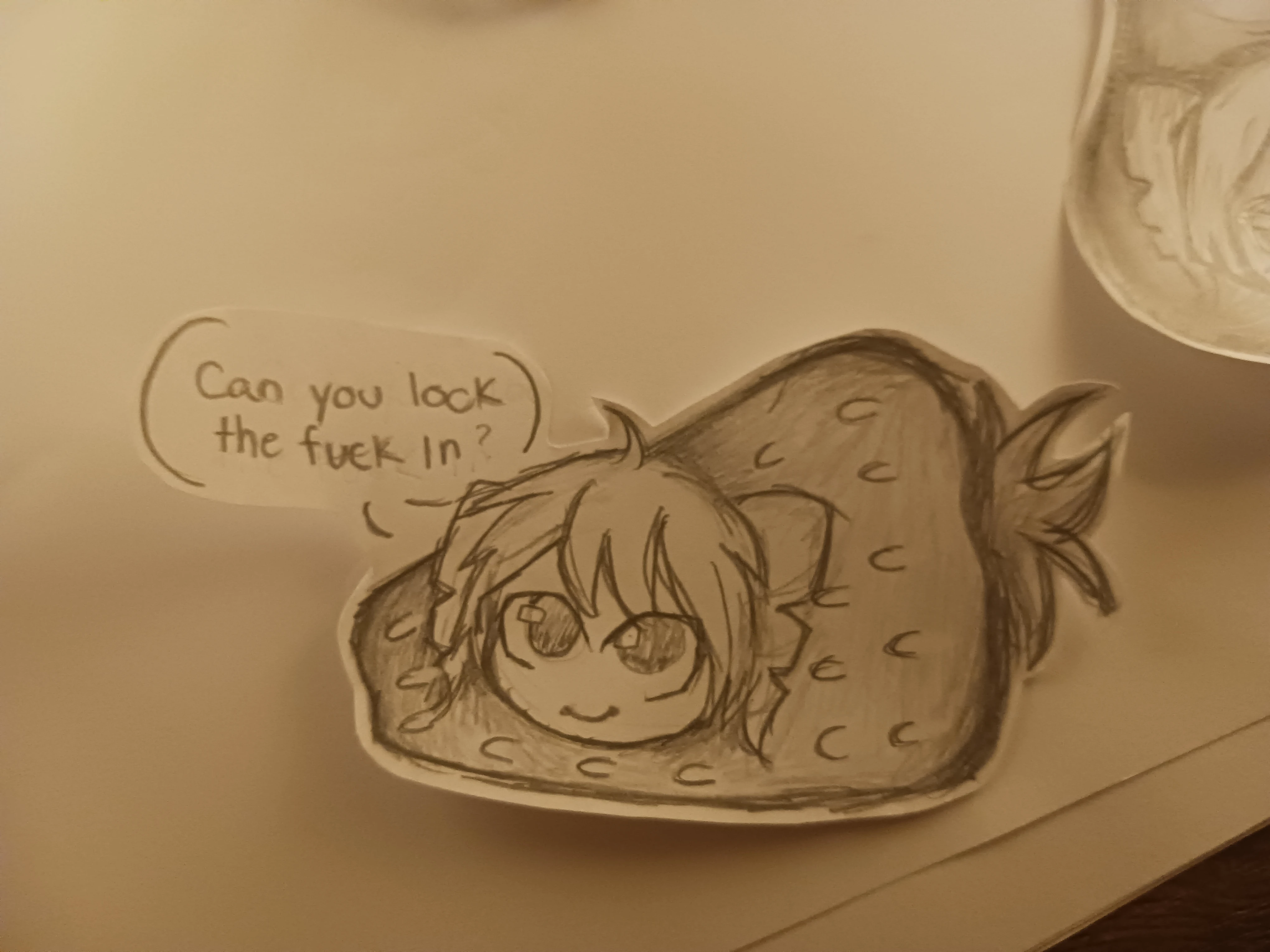 Can you lock tf in. | Fandom
