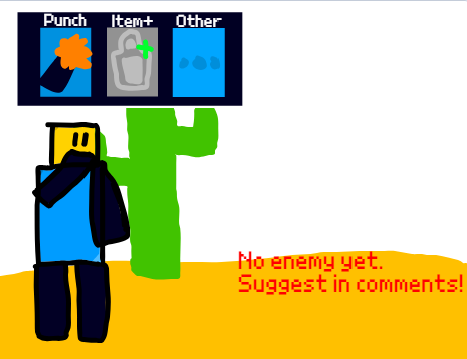 i drew battler from tbb block tales style | Fandom