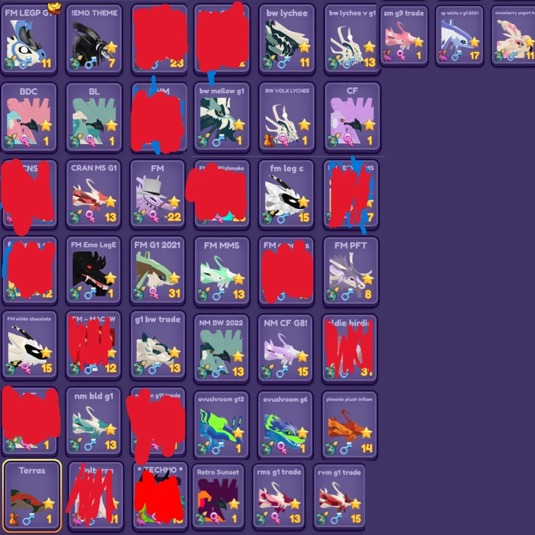 ! TRADING: LF BNMS DRAGONS & LEG PUPIL POTS ! + Maybe selling? | Fandom