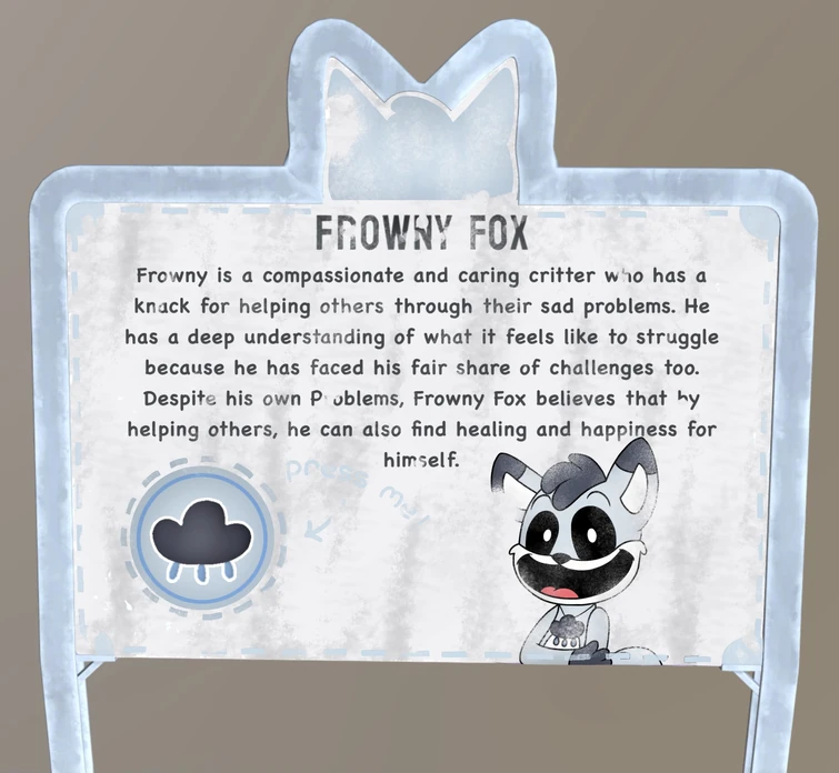 More fan made Frowny Fox stuffs where made. | Fandom