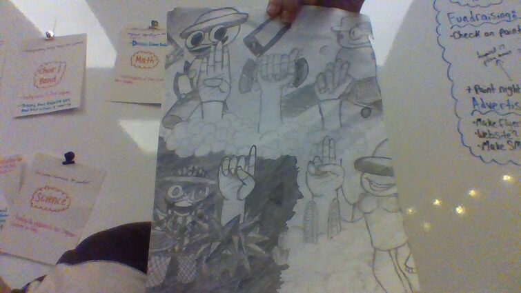 I Finally Finished Something I Made For Art Class Fandom