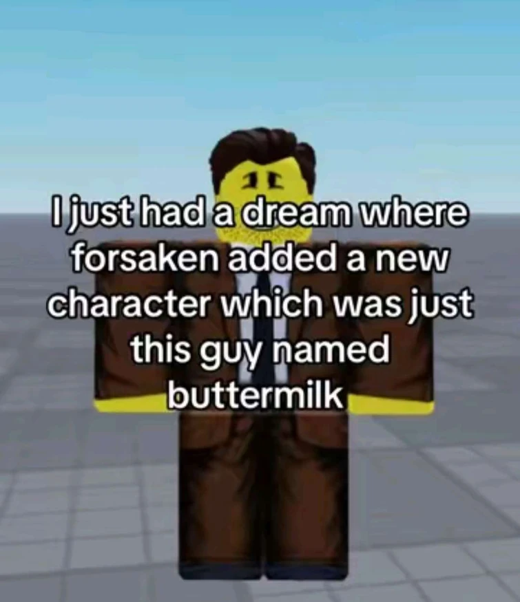 buttermilk skin for shedletsky?? | Fandom