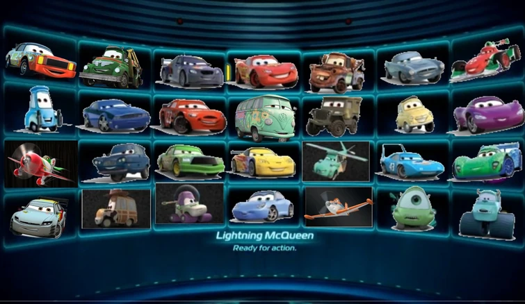 My style of a Cars 2: The Video Game Garage. | Fandom