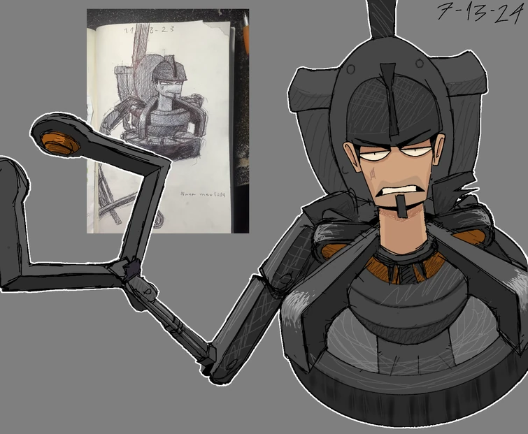 Redrew the old Detainer Astro Toilet, requested by Pencil | Fandom